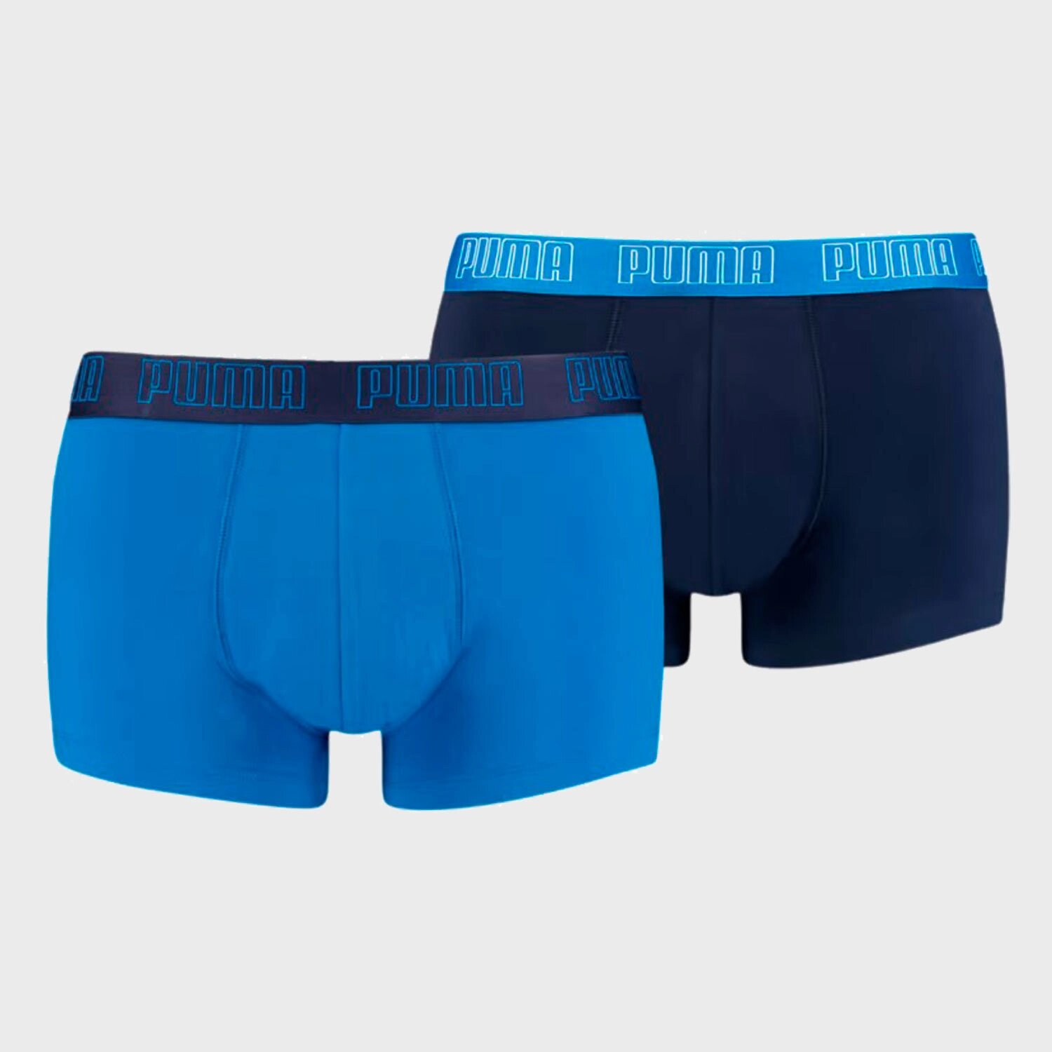 Трусы PUMA BASIC TRUNK 2P, размер S, синий
