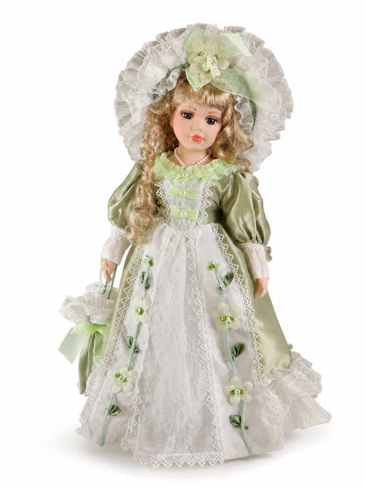 Куклы Polly Dolls Виолетта, фарфор, интерьерные, высота 42 см