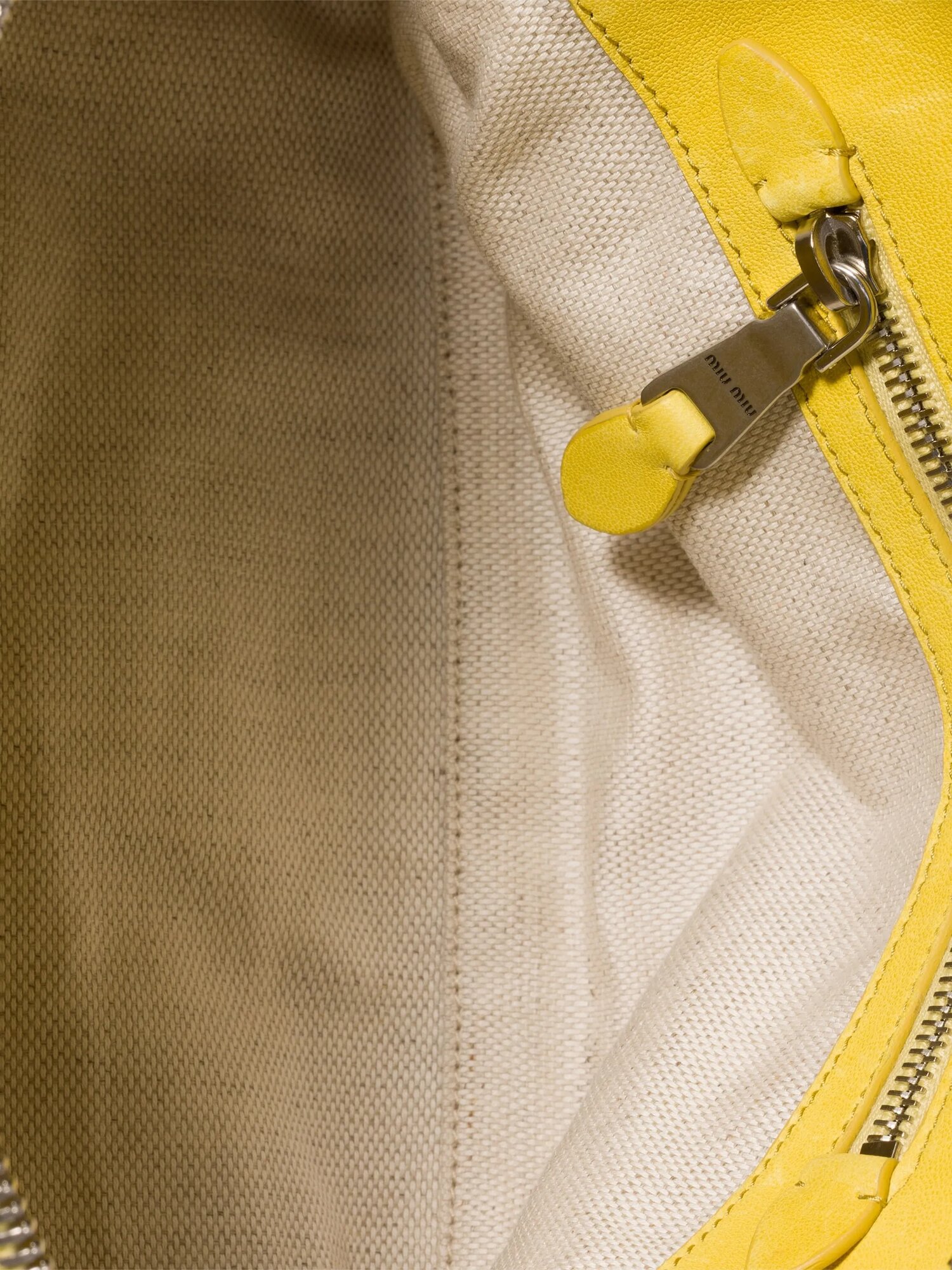 Сумка Miu Miu Vivant, yellow — фото 1