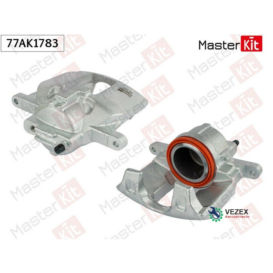 MASTERKIT 77AK1783 Тормозной суппорт перед. прав. Jeep CHEROKEE (KK) 2007 - 77AK1783