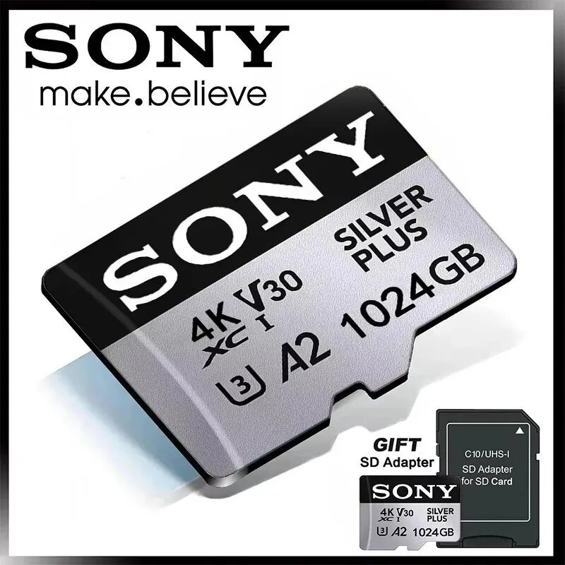 SONY Micro TF SD карта памяти 1TB 512GB 256GB 128GB 64GB 1 ТБ
