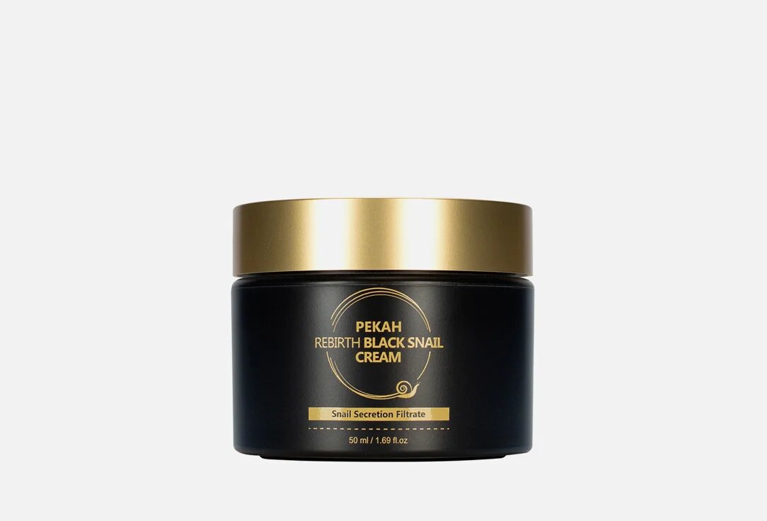 Pekah Rebirth Black Snail Cream Крем с муцином черной улитки 50мл