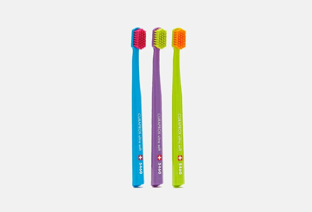 CURAPROX CS5460/3 Ultrasoft Набор зубных щеток 3шт