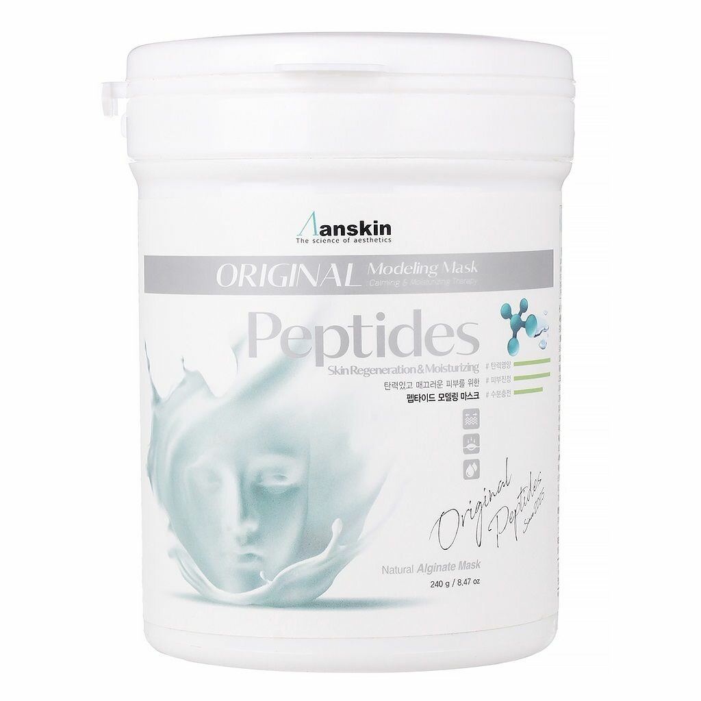 Маска для лица альгинатная с пептидами Peptide Modeling Mask (Container) 240 g + подарок: тканевая маска для лица!