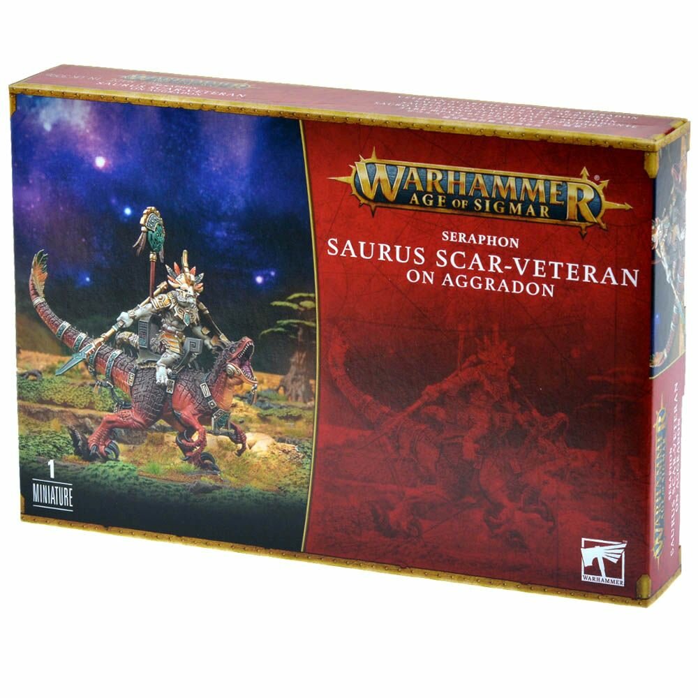 Набор миниатюр Warhammer Games Workshop Seraphon: Saurus Scar-Veteran On Aggradon