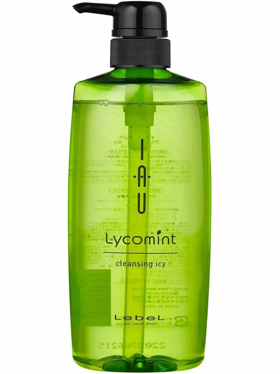 Lebel Охлаждающий шампунь IAU Lycomint Cleansing Icy 600 мл