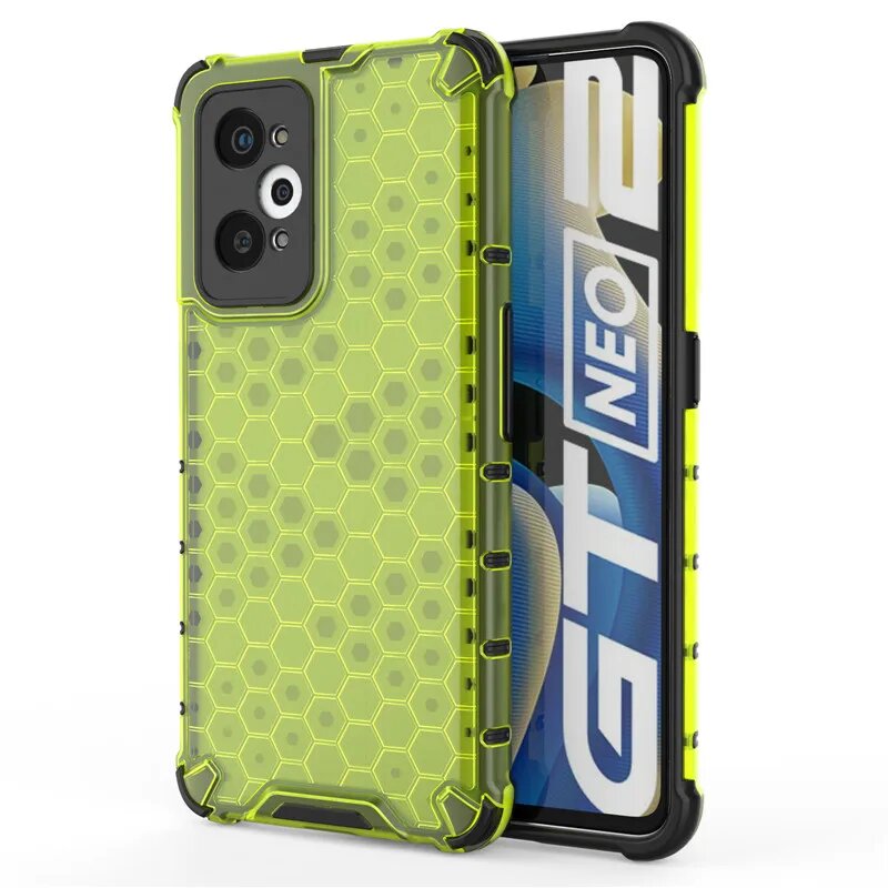 Чехол для Realme GT Neo 3T чехол Cover Realme 10 Pro Plus 10T Зеленый, Green, For Realme GT Neo 3T