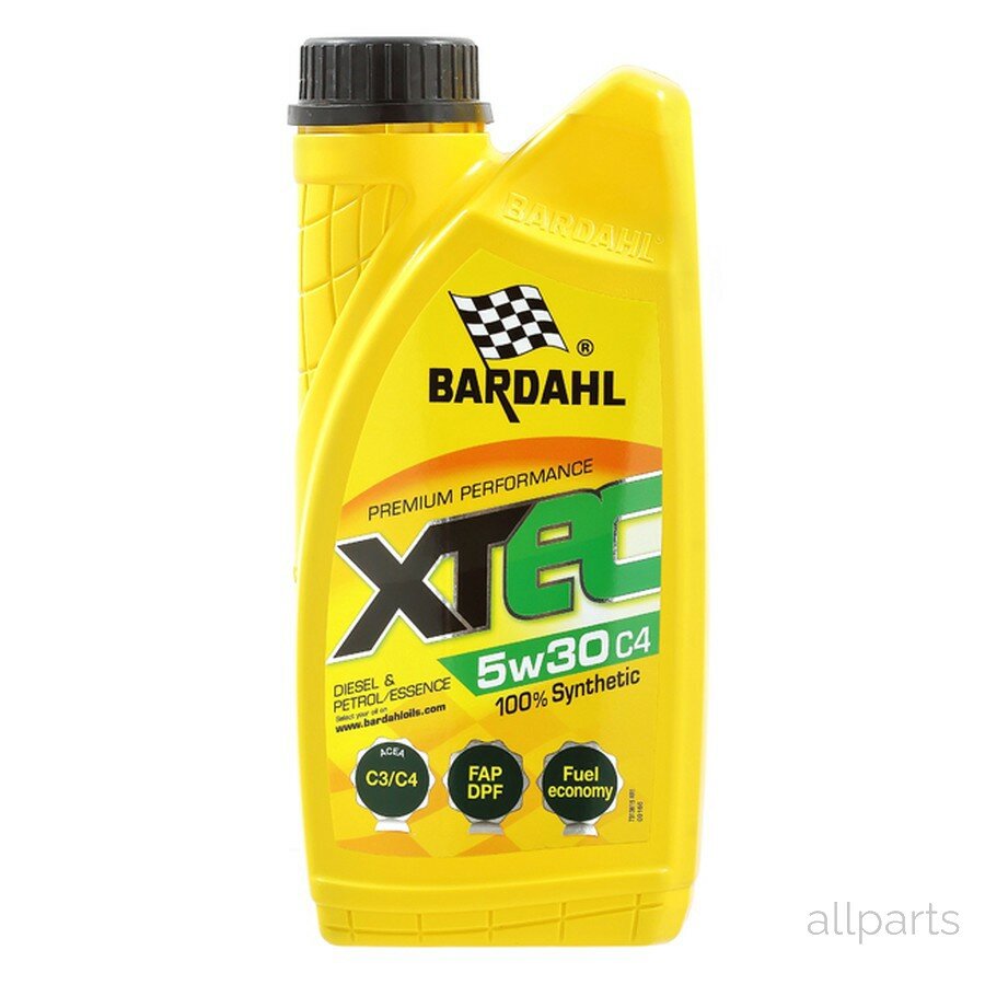 BARDAHL 36151 Моторное масло XTEC 5W30 ACEA C4 син. (1л)