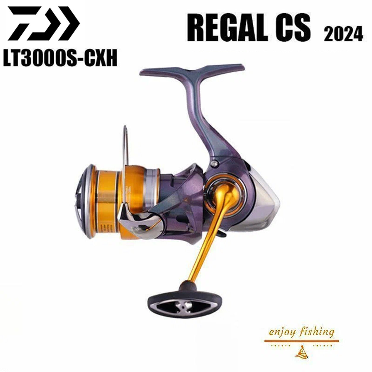 DAIWA 2024 REGAL CS LT 3000S-CXH Спининговая катушка рыболовная снасть