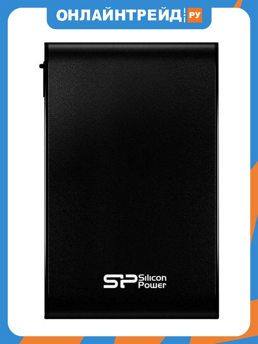 Внешний жесткий диск Silicon Power USB 3.0 1Tb A80 Armor 2.5" черный (SP010TbPHDA80S3K)
