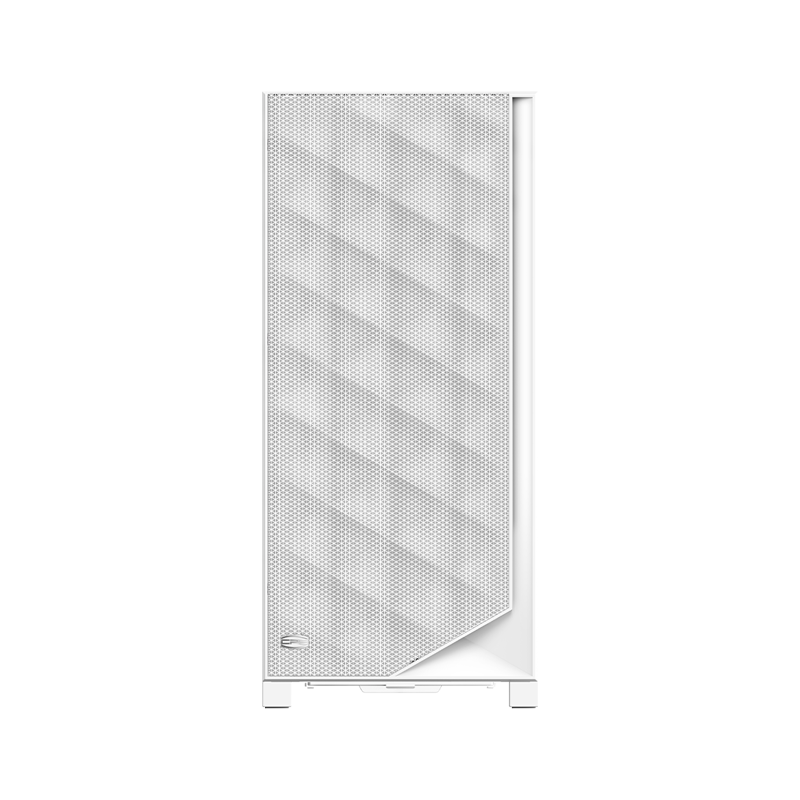 Корпус без блока Case PCCooler C3D510 WH, Midi-Tower, TG, Mesh, no fans, 2xUSB-A 3.0, E-ATX, ATX, mATX, mITX White C3D510WH
