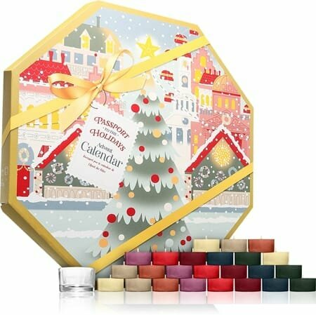 Подарочный набор Yankee Candle Christmas Collection Advent Calendar, 24 свечи