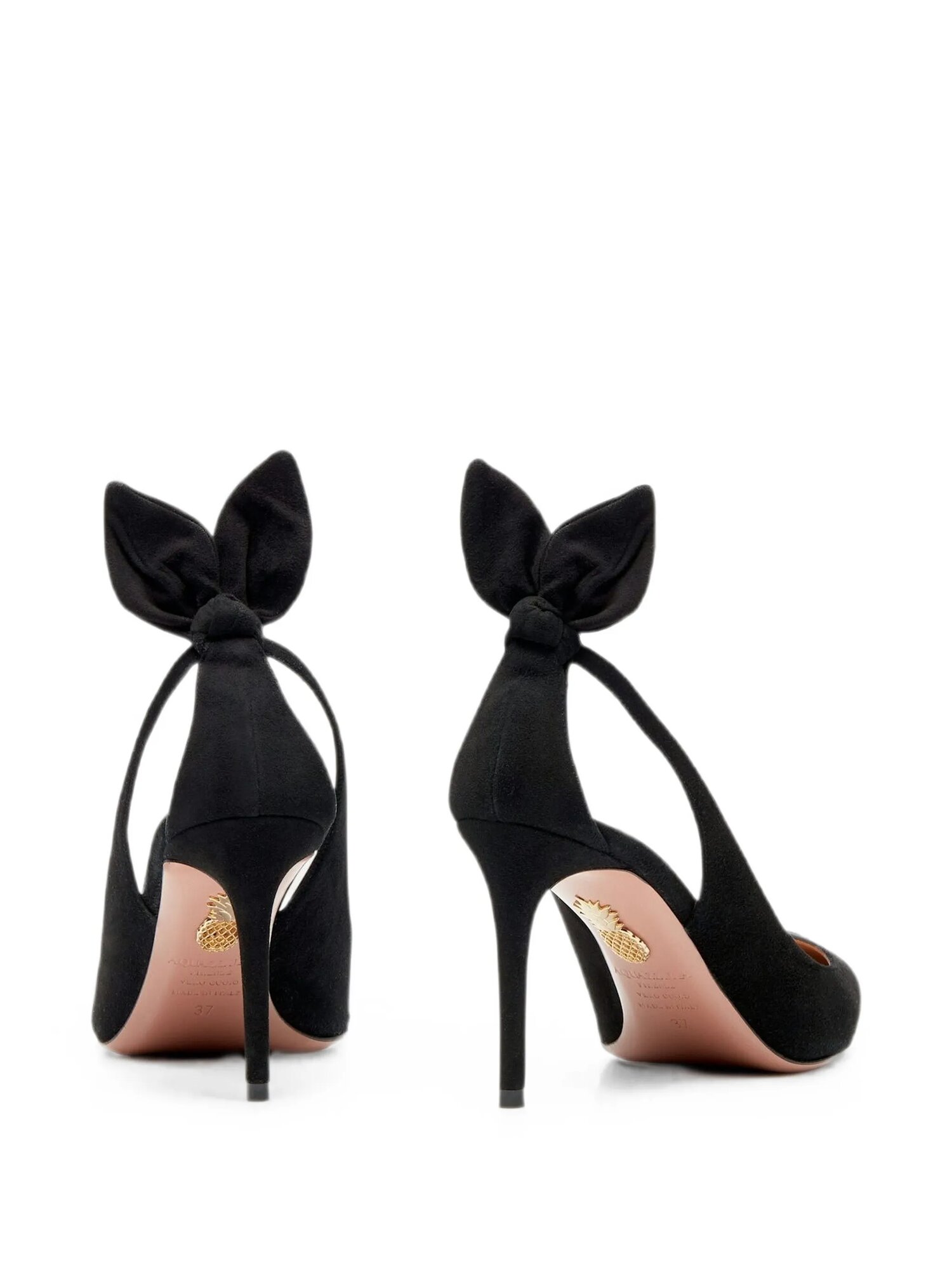 Туфли Aquazzura Bow Tie pumps 85, размер 38 — фото 1