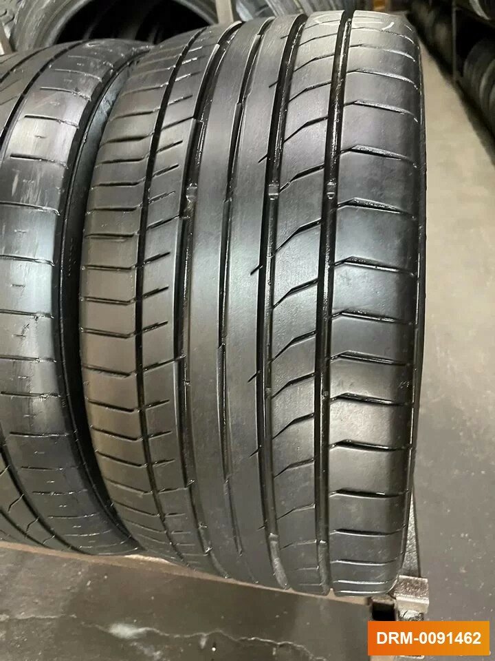 Комплект (4 шт) летних БУ шин Continental ContiSportContact 5 225/40 R18 35% износ 8188326137