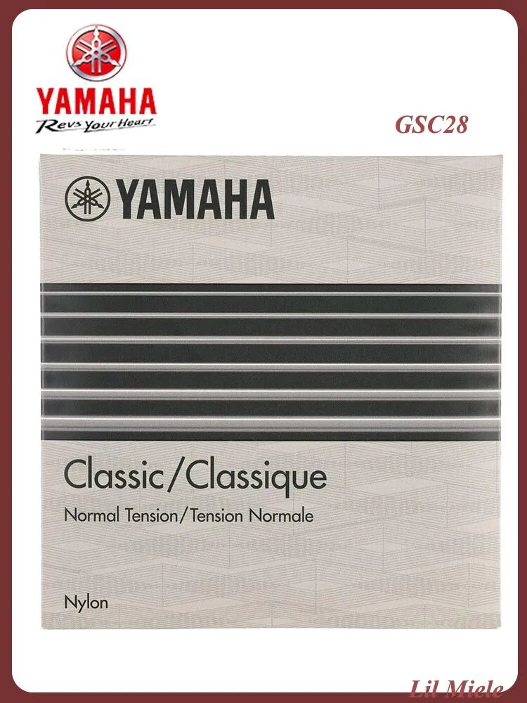 Струны для классической гитары YAMAHA GSC28.