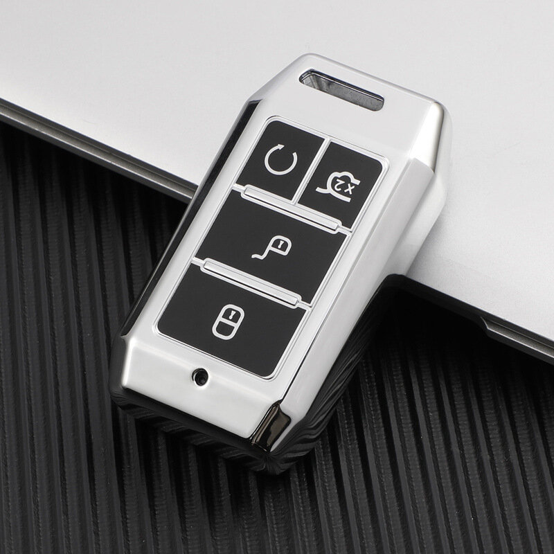 TPU-чехол для брелока ключа к BYD Qin 2019 e2/e3/e1 Модели Розовый Долговечный пластиковый чехол для защиты ключа