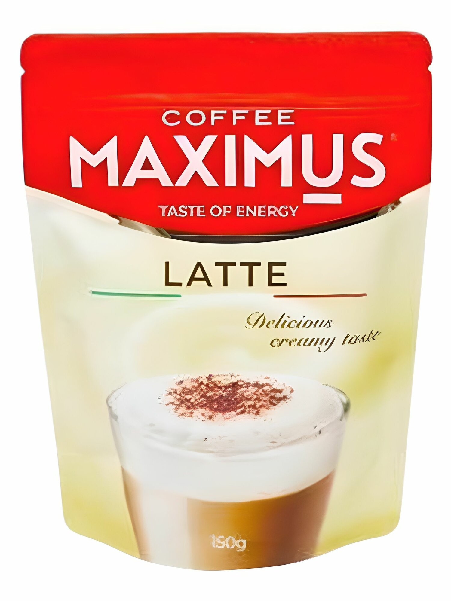 Напиток кофейный растворимый Latte ТМ Maximus 150г