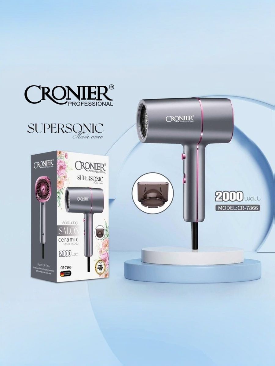 Фен для волос Фен для сушки волос Cronier CR-7866