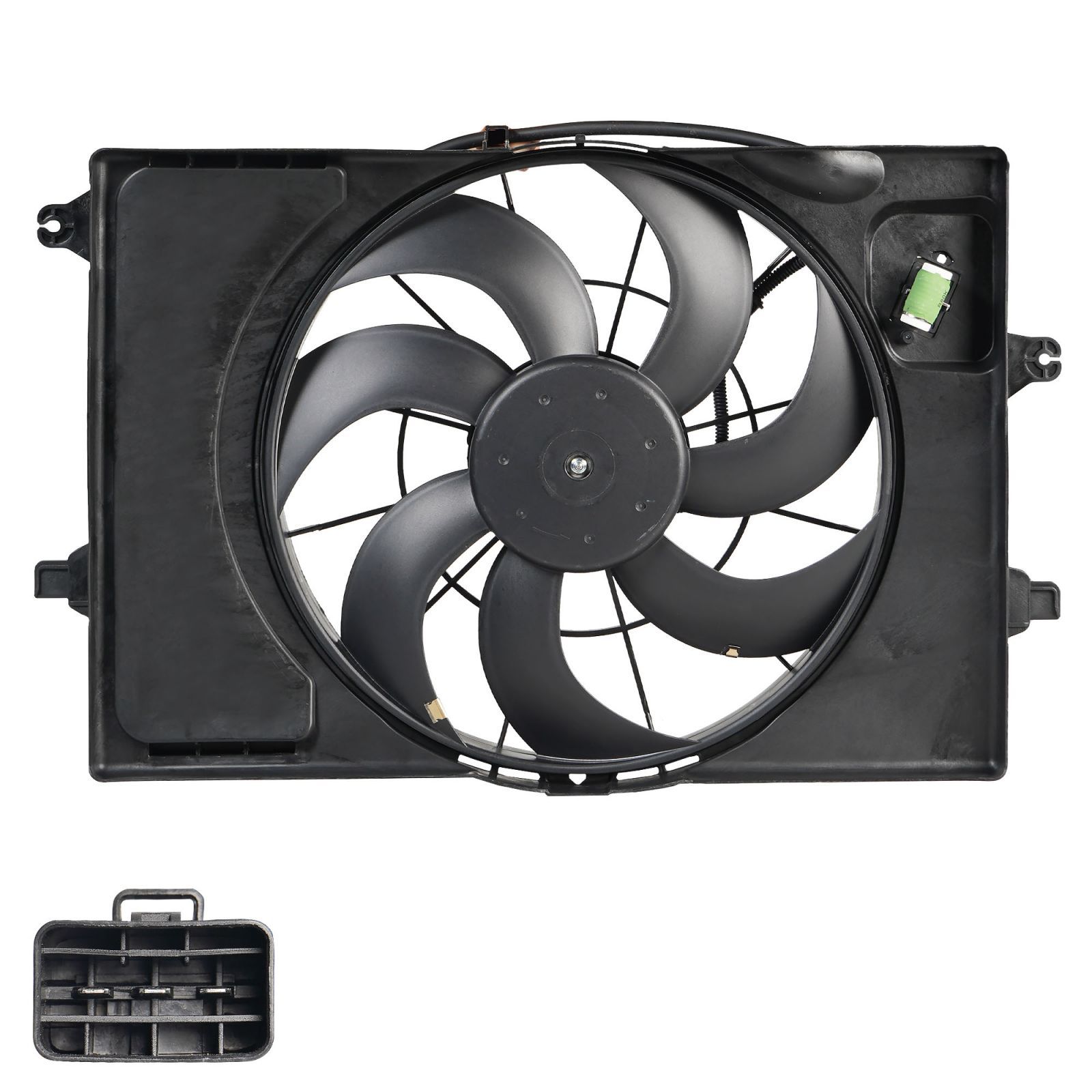Вентилятор радиатора, для Хендай Крета oem 25380BW000 арт LFK0821