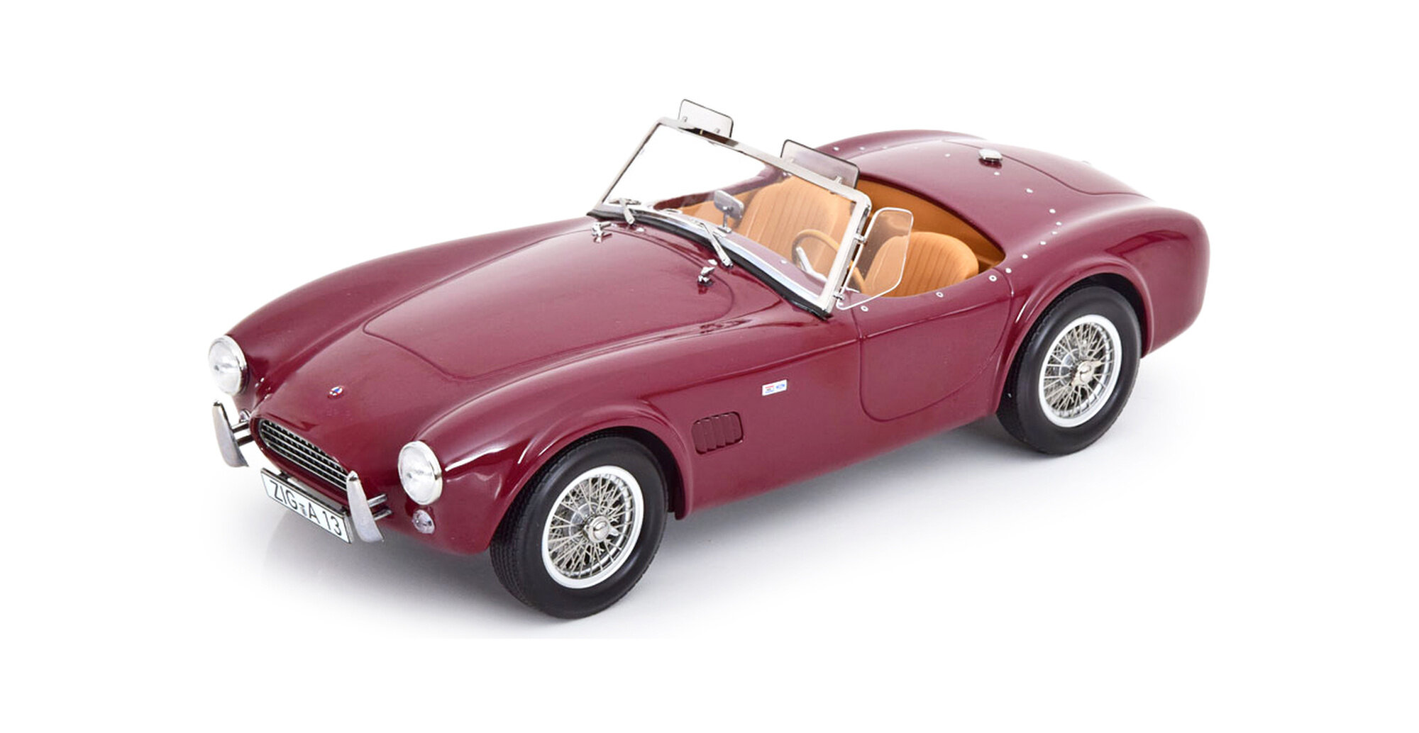 Модель коллекционная NOREV Ac cobra 289 1963 dark red