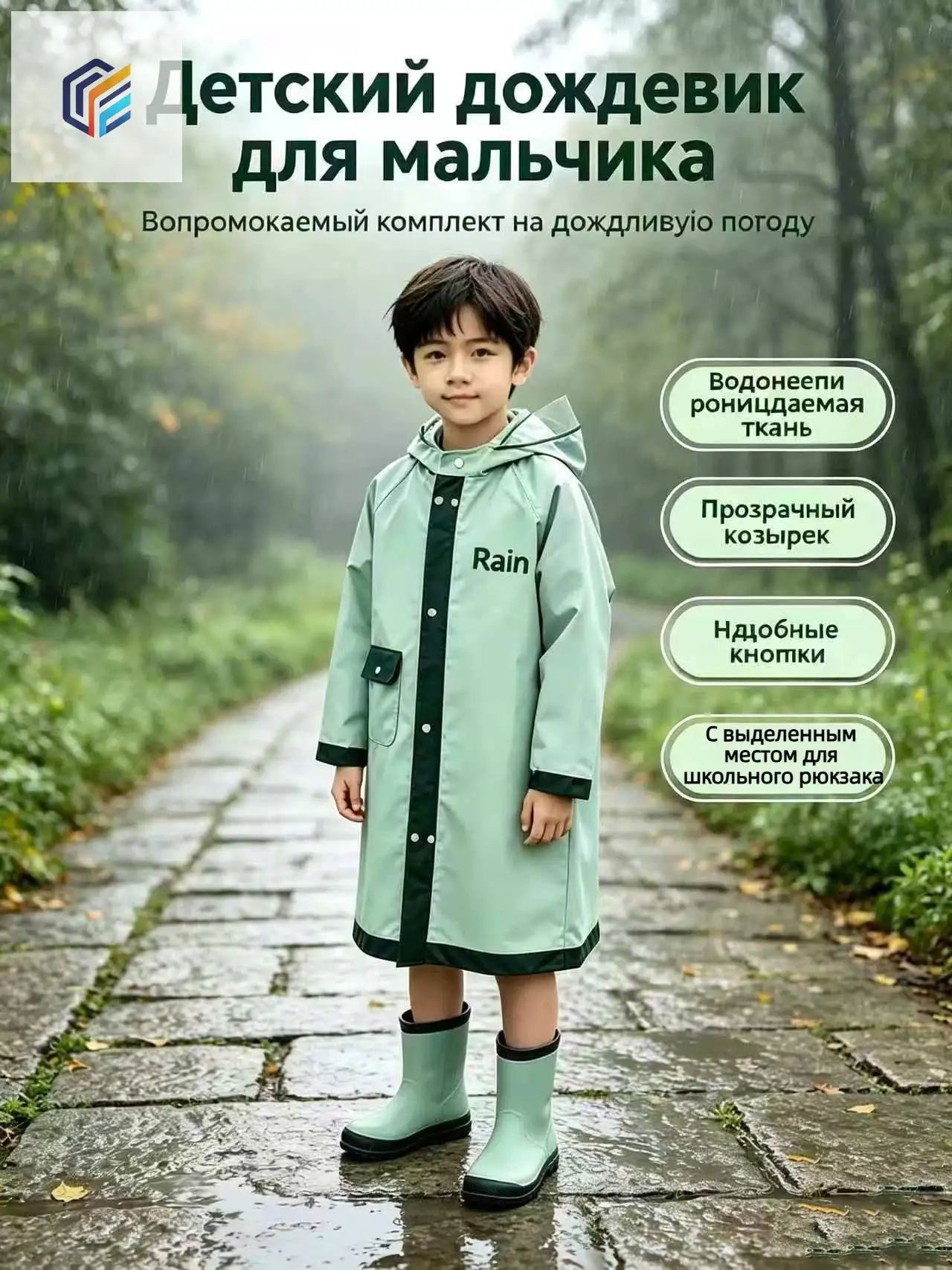 Плащ-дождевик