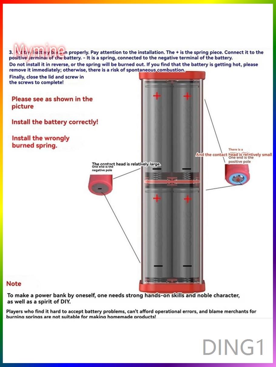 K2(I P O C) DIY Корпус Для Пауэрбанка На 8x21700, PD 22.5W, Быстрая Зарядка, Коробка Хранения Батарей, Держатель Ячеек