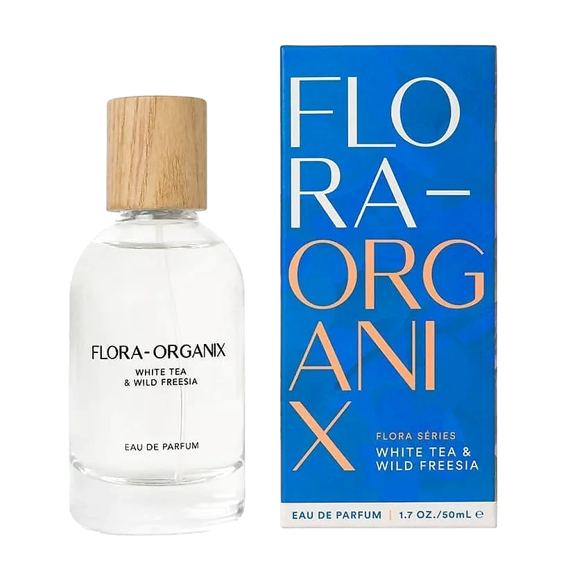 Женский парфюм Флора Органикс Белый Чай и Дикая Фрезия 50 мл - Flora Organix White Tea Freesia