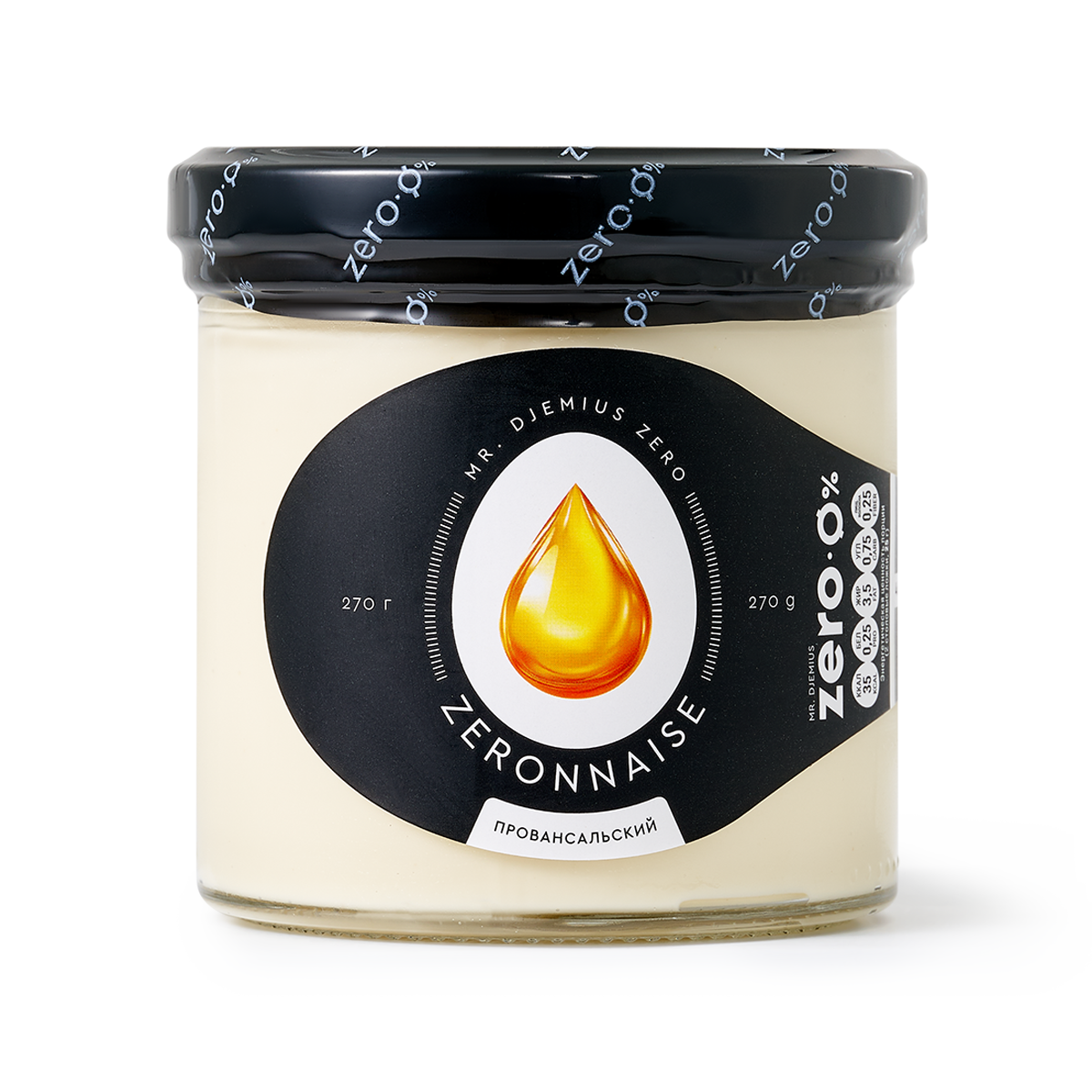 Соус низкокалорийный Провансальский Zeronnaise Mr.Djemius без сахара