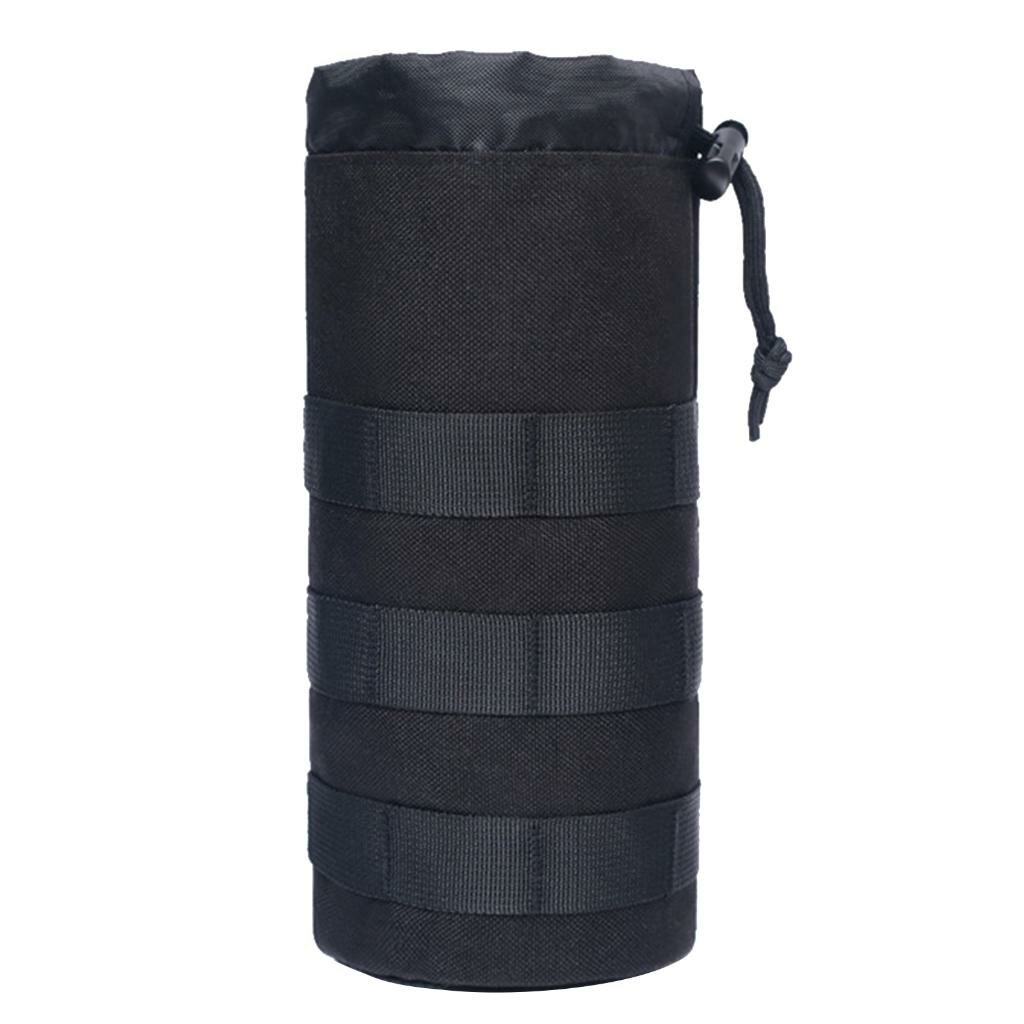 Чехол для фляги с креплением MOLLE, Черный