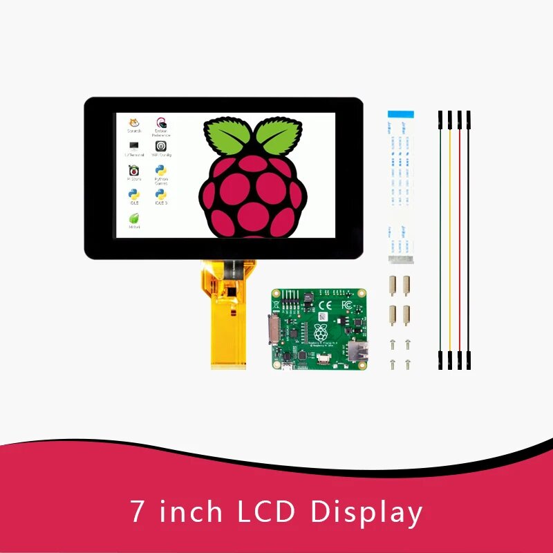 Raspberry Pi 7-дюймовый сенсорный экран 7inch LCD display