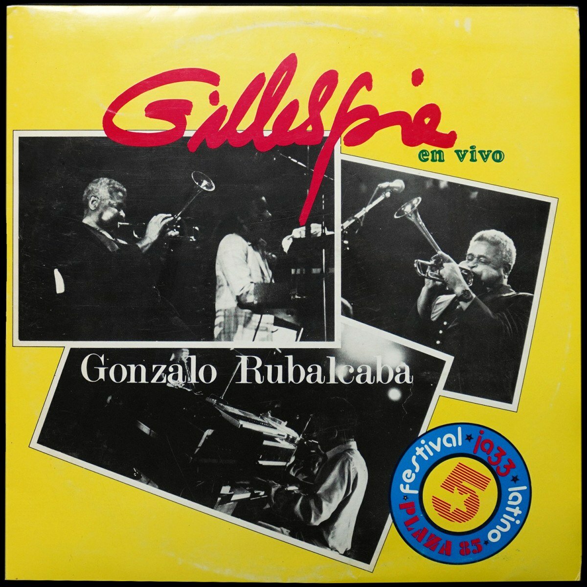 Виниловая пластинка Areito Dizzy Gillespie – Gillespie En Vivo