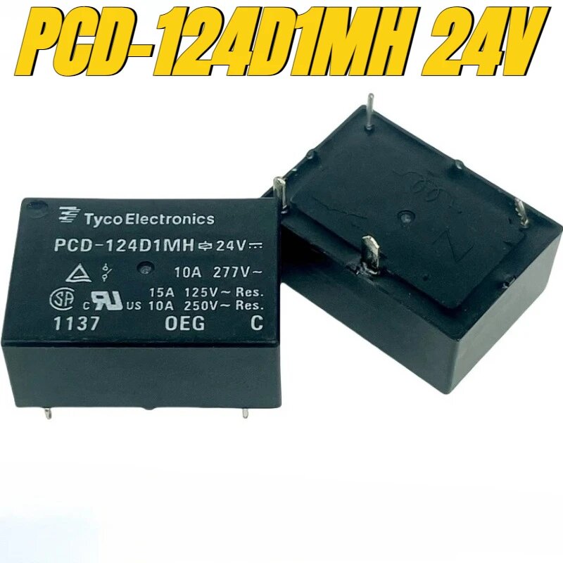 (Совершенно новый оригинал) 1 шт./лот 100% оригинальное реле: PCD-124D1MH 24 В 10 А 4 контакта