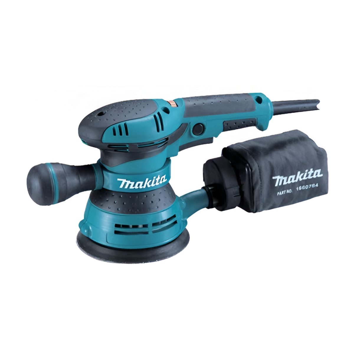 Шлифовальная машина Makita BO5041K черно-синий, 300Вт, 4000–12000 об/мин, 8000–24000 ход/мин