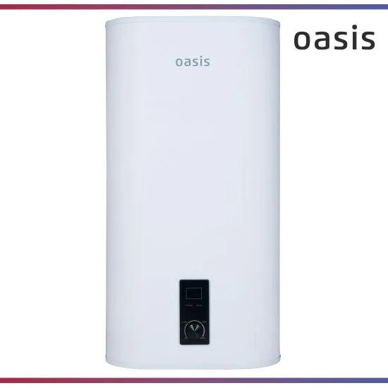 Водонагреватель/бойлер для воды белый OASIS D-80, 80л, 2000Вт