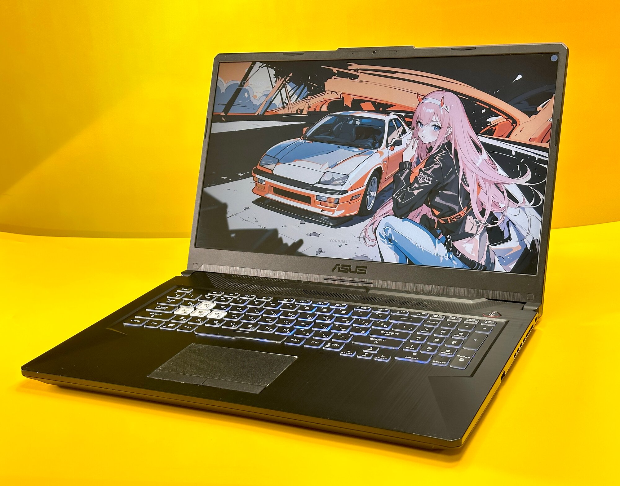 Ноутбук игровой ASUS TUF 17.3" Full-HD 144Гц, i5-11400H, RAM 16ГБ, RTX 3050, SSD 512ГБ, Win 11, чёрный, FX706HCB-HX111T