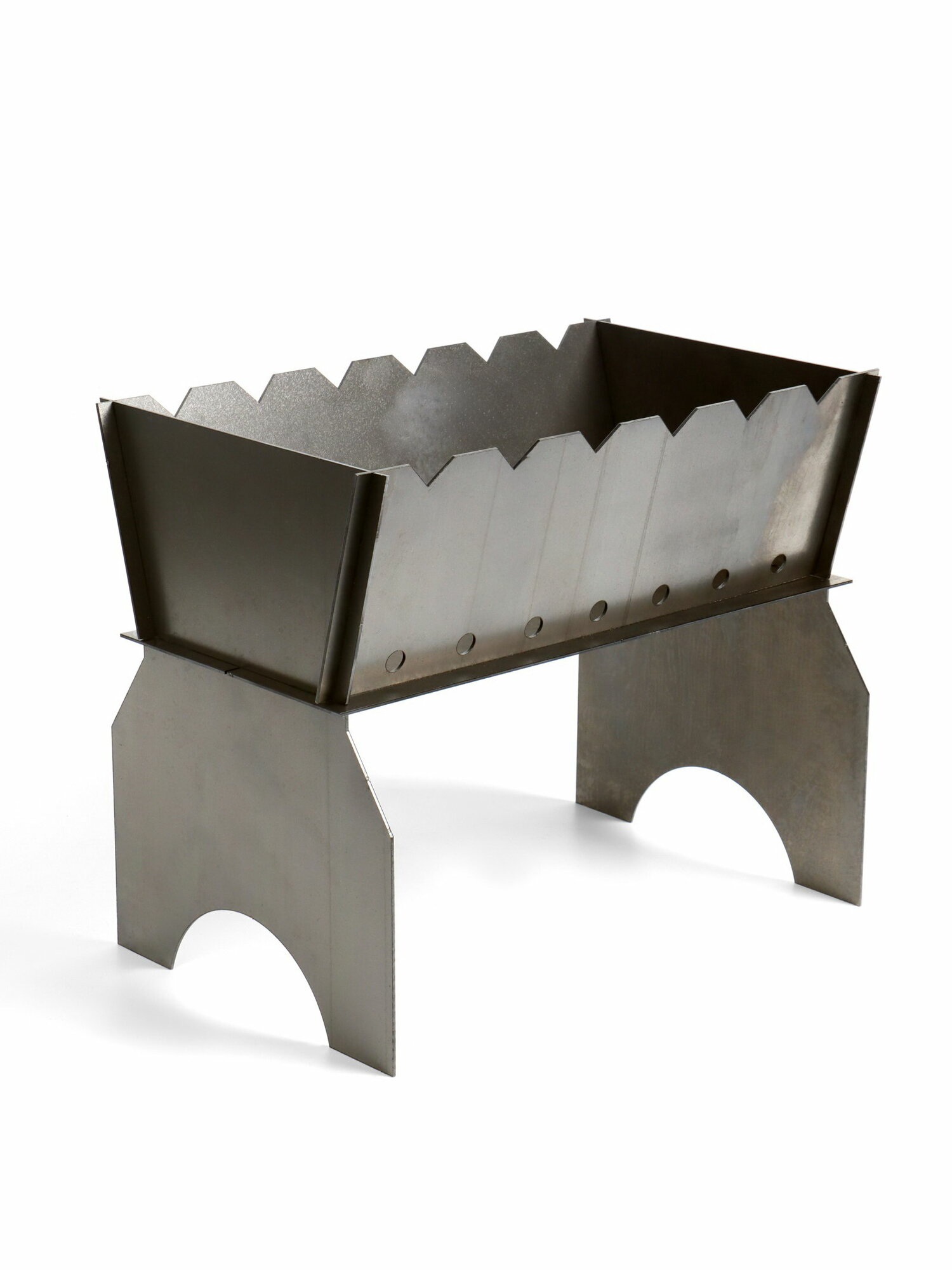 Мангал разборный "Турист", 43x25x33 cм, сталь х/к 2 мм, в сумке