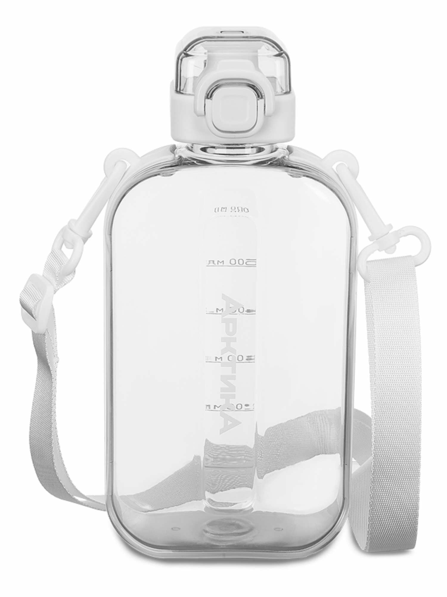 Бутылка Арктика с регулируемым ремешком 750 мл Снег