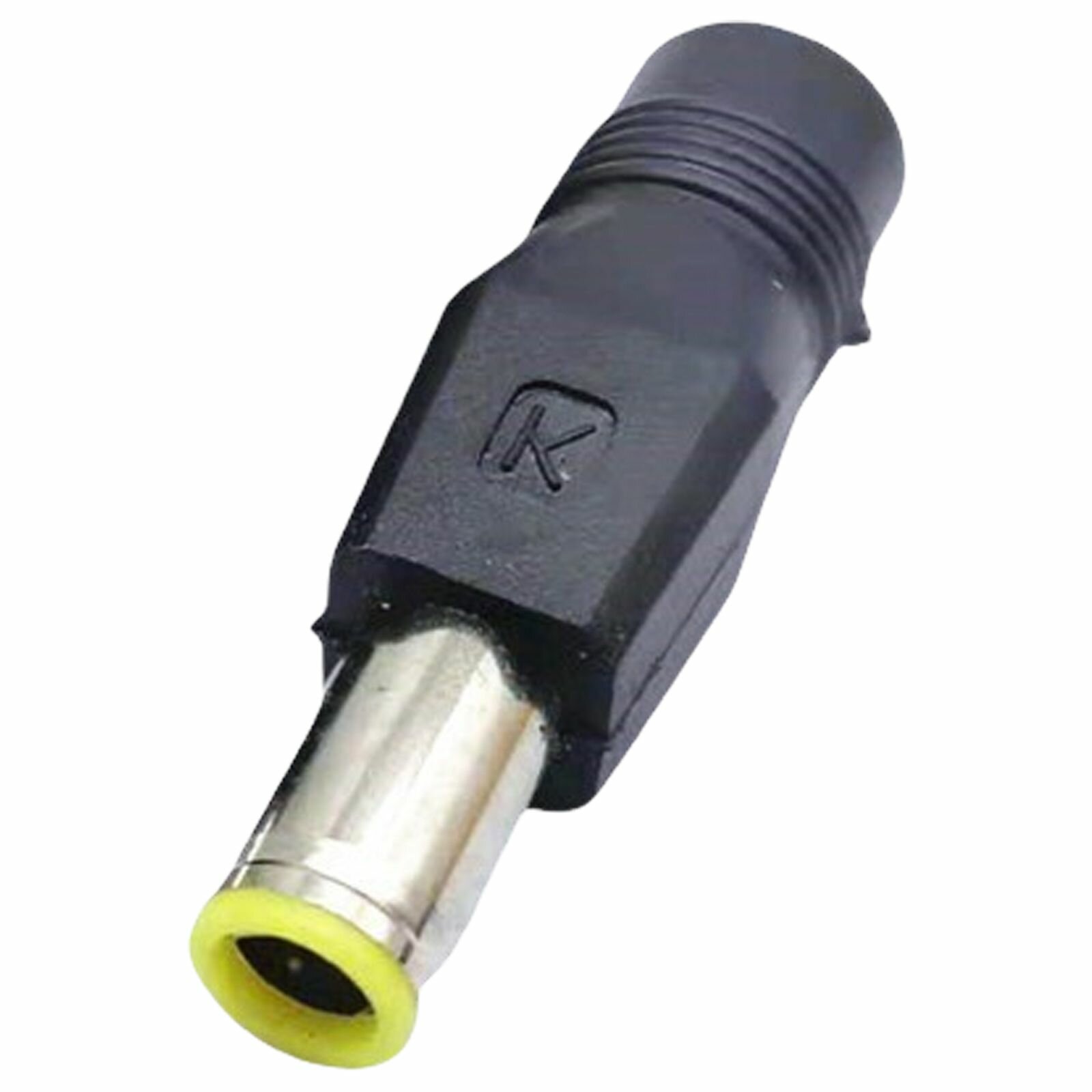 Переходник с размером 55x21 мм на круглый 79x55 мм черный