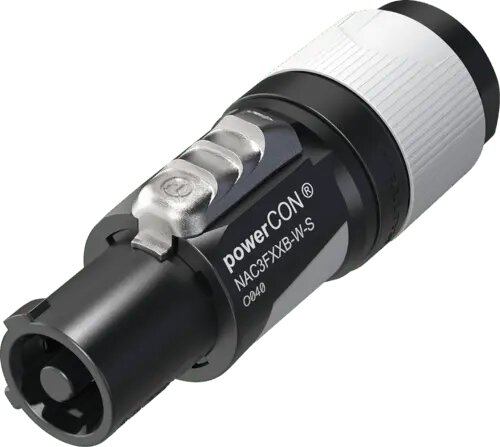 Разъем кабельный Neutrik NAC3FXXB-W-S PowerCon