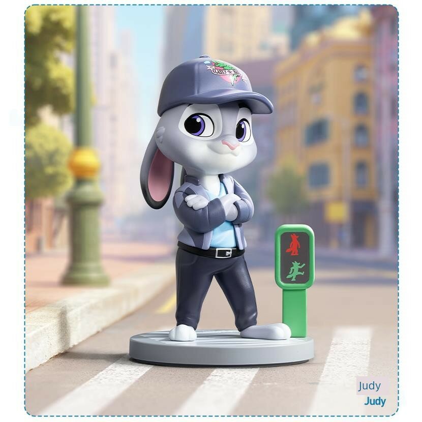 Фигурка Джиди из Disney Zootopia Popmart Blind Box, коллекционная игрушка, 1 шт
