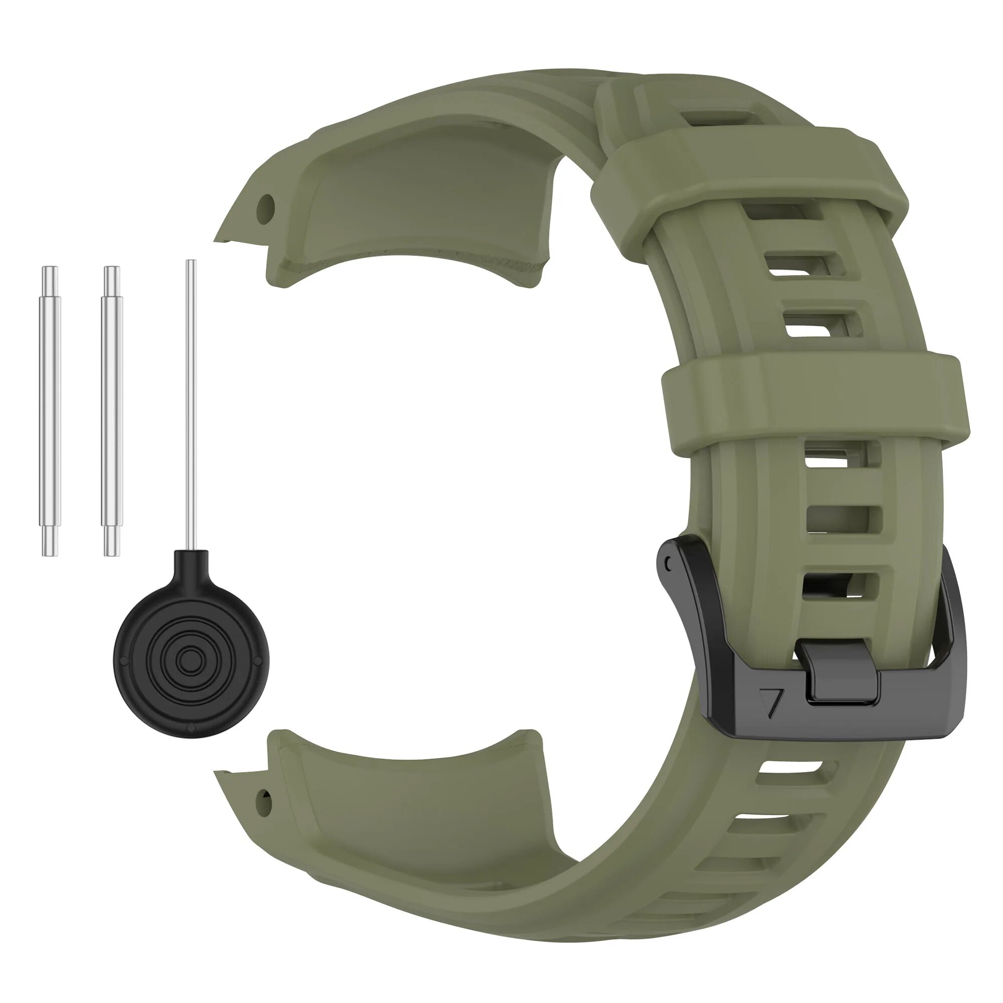 Силиконовый ремешок Arvin для Garmin Instinct 3 45mm (22mm, AG)
