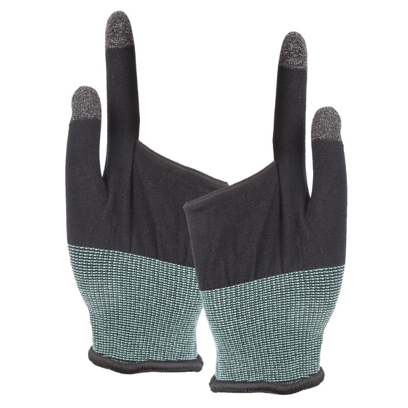 Игровые Перчатки Из Серебристого волокна С Пропускающей Способностью Для устройств С Сенсорными Панелями Чрезвычайно Тонкого Вентилируемого Плана С Усиленным Контролем Точности