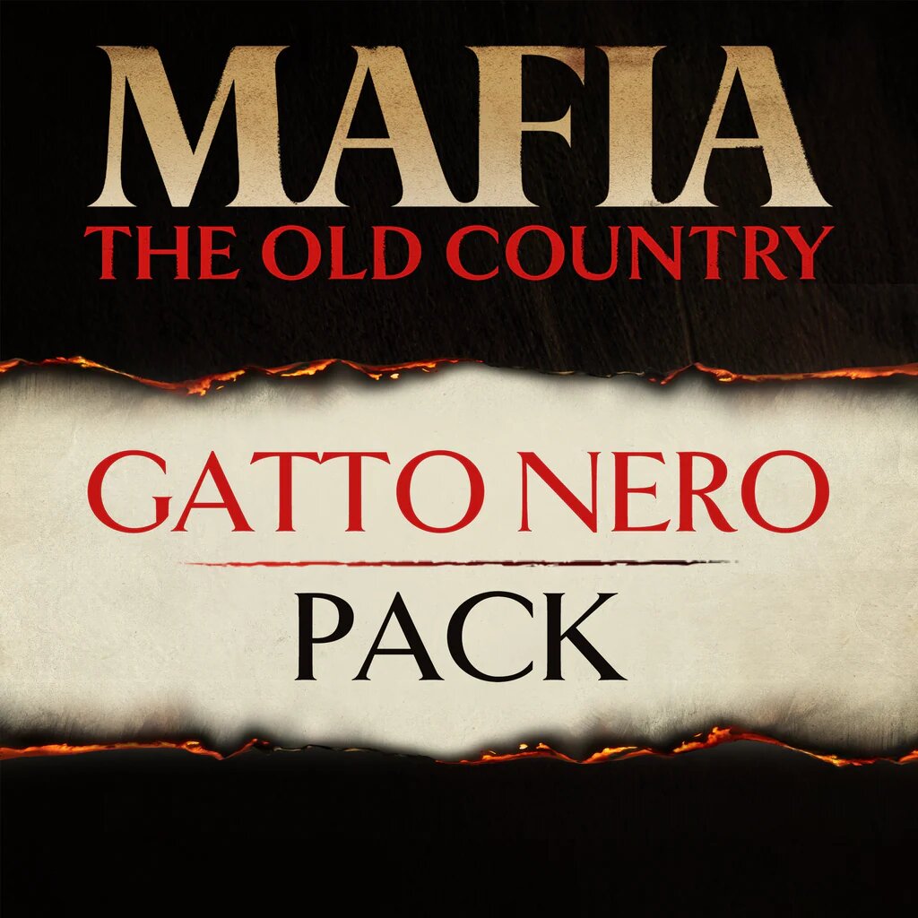 Дополнение Mafia: The Old Country - Gatto Nero Pack, цифровое издание PlayStation 5, регион Турция / код пополнения баланса