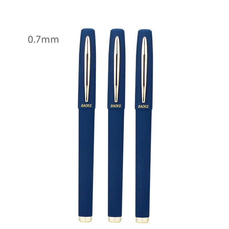 Набор ручек Haile темно-синие 0.7mm, 3 шт