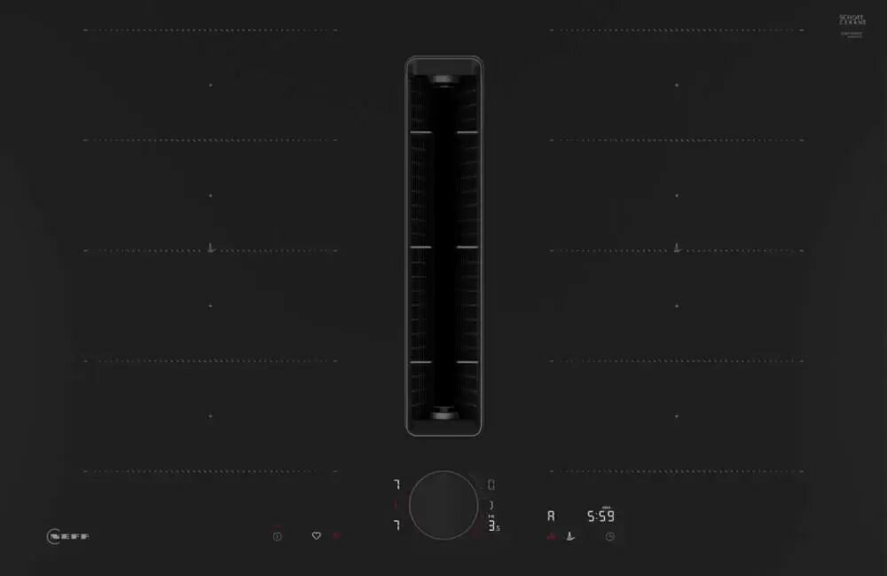 Варочная панель индукционная Neff V68YYX4C0, черный