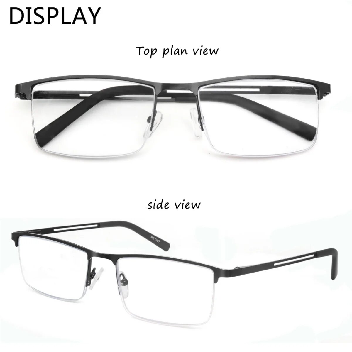 Мужские очки MODFANS C1 Black Gray +275