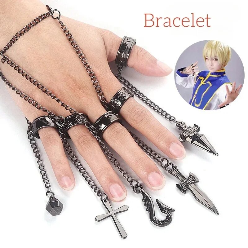 Костюм Курапика из Hunter x Hunter CosZtkhp M, Single bracelet