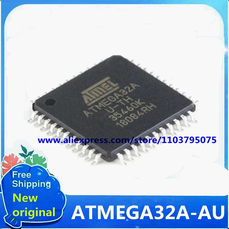ATMEGA32A-AU, 20шт.