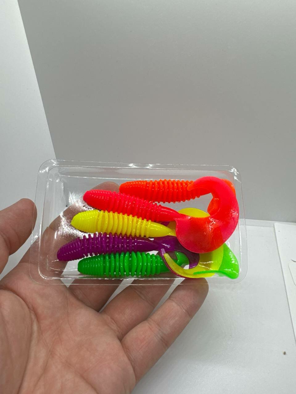 Силиконовые приманки для рыбалки; Силиконовые приманки; 5шт