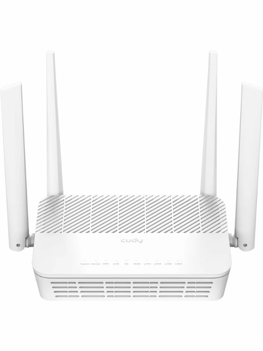 Wi-Fi роутер Cudy WR3000S, двухдиапазонный, Mesh, белый